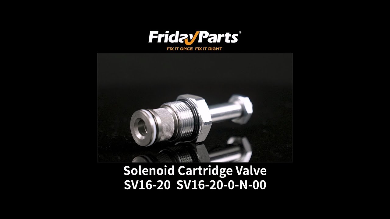 Unlocking Efficiency: Solenoid Cartridge Valve SV16-20 for Heavy Equipment
