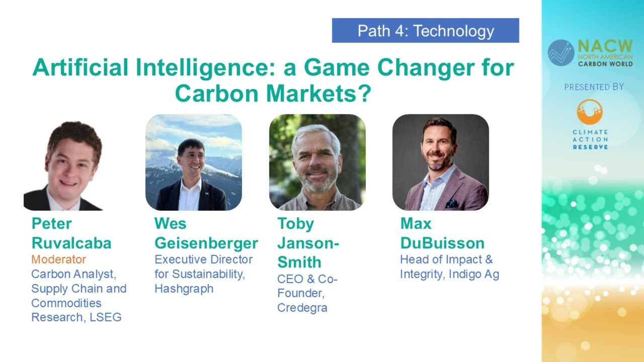 NACW 2026 - Path 4: Artificial Intelligence: a Game Changer for Carbon Markets