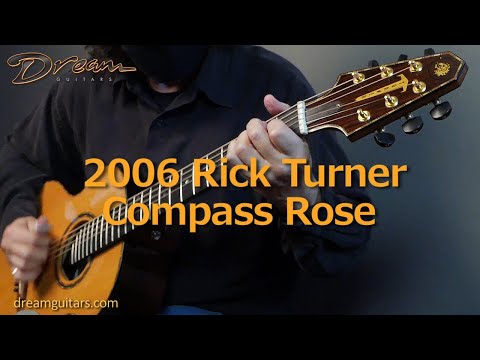 Rick Turner Compass Rose, Indian Rosewood/Spruce 2006 LR | Reverb