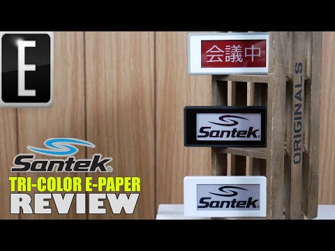 The Mystery TRI-COLOR e-Paper Technology! | Santek EZ Door Signs
