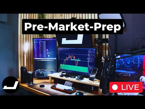 (Live) Pre-Market-Prep - FOMC Statement Today! | SPY/QQQ/TSLA | Wednesday