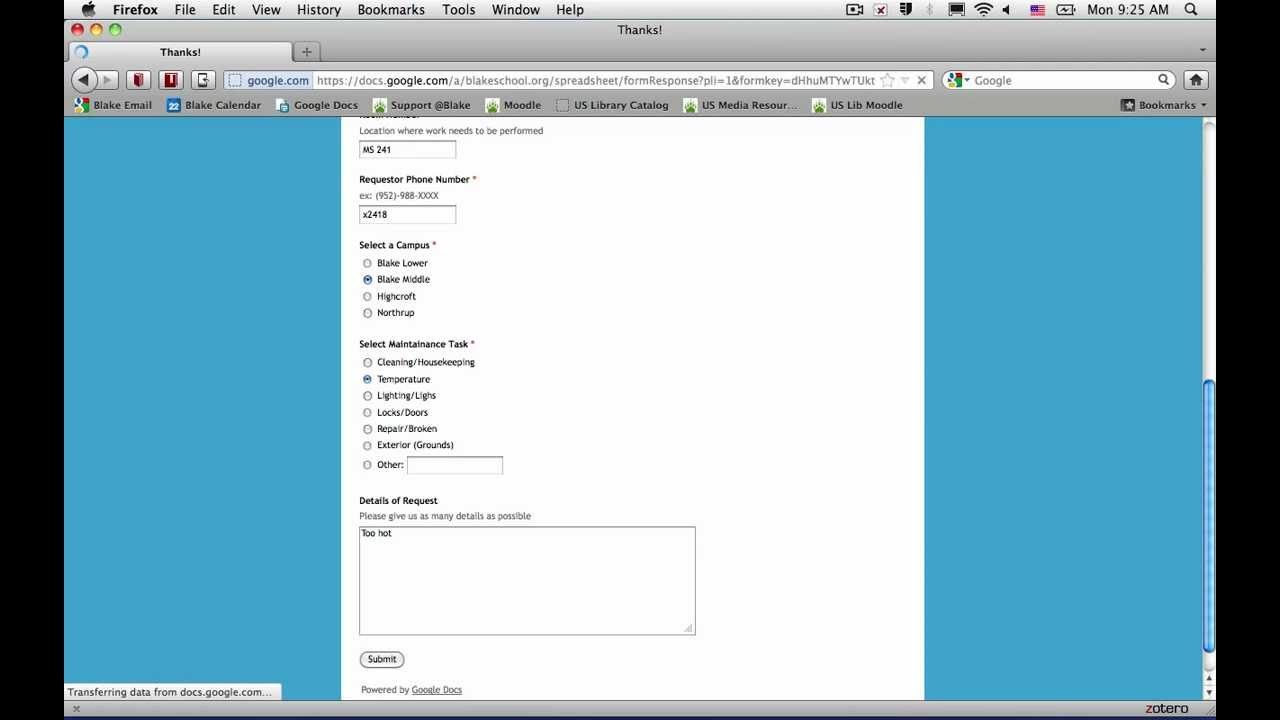 Where can I find E-Forms such as the Maintenance Request Form