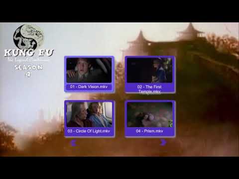 Kung Fu - The Legend Continues - Season 4 BluRay Menu