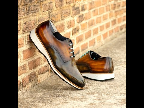 The Armitage Ave. Derby No. 8105 - Hand Patina Finish