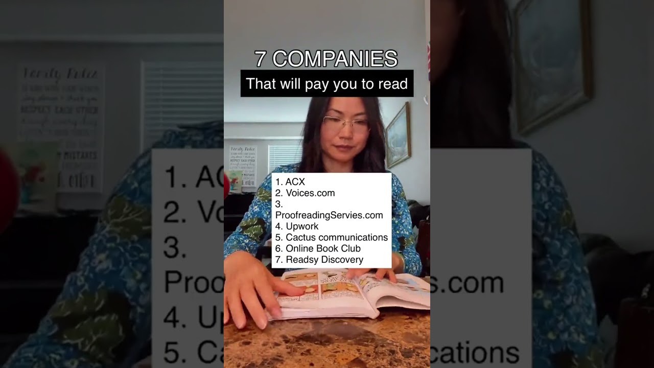 6 Legit Ways to Get Paid to Read — Plus My Favorite Online Side Hustle! 👇🏼 1️⃣ Audiobook Narration