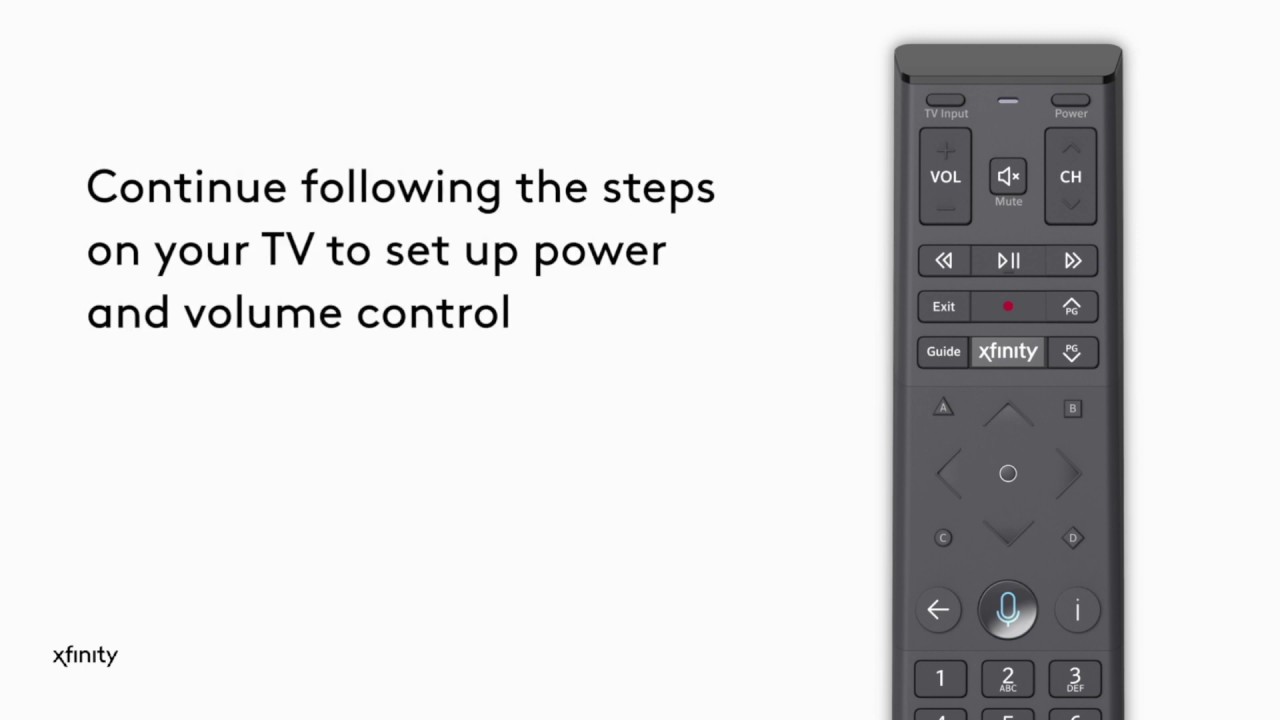 Xfinity X1 Voice Remote Setup (XR15)