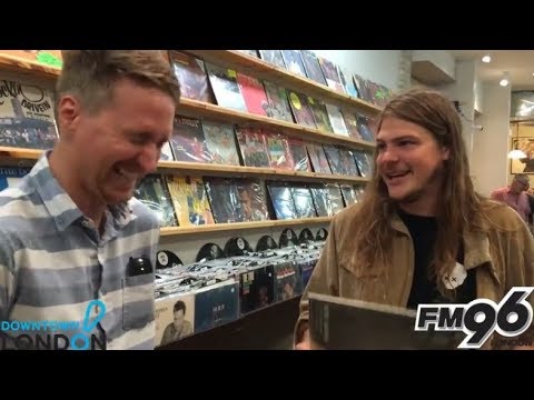 The Glorious Sons go record shopping with FM96