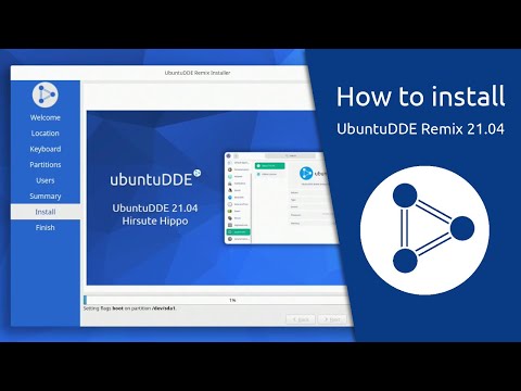 How to install UbuntuDDE Remix 21.04