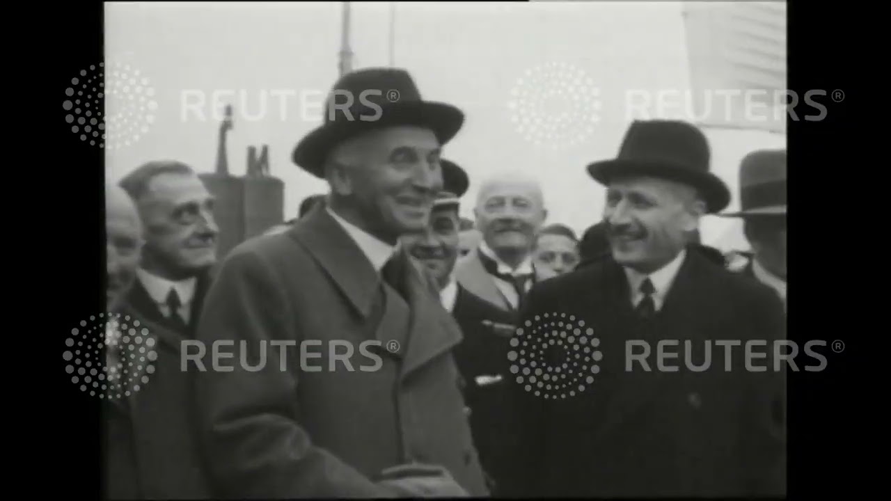 1936 New train ferry service from London to Paris