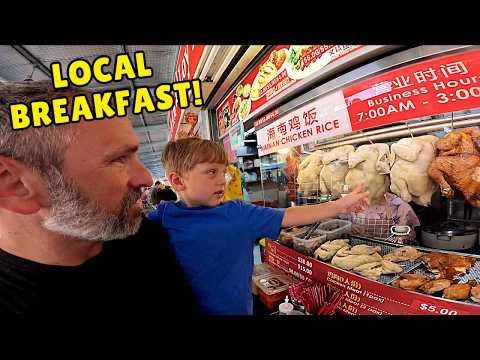 Singapurs verstecktes Hawker Center zum Frühstück 🍽️ | Whampoa Food Centre 🇸🇬