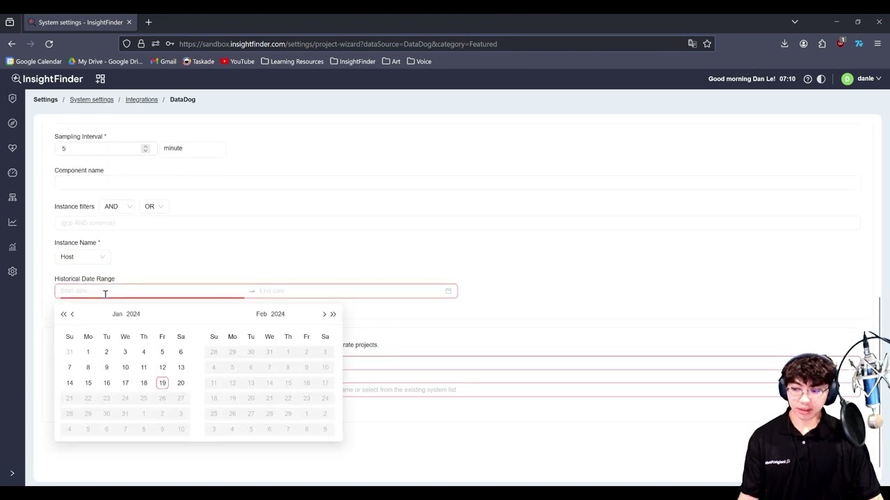 InsightFinder Datadog Integration