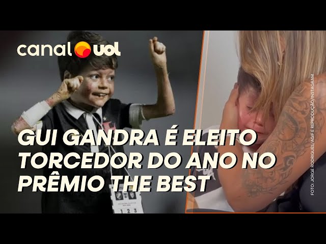 Quem é Gui Gandra, torcedor do Vasco que faturou prêmio no The Best?