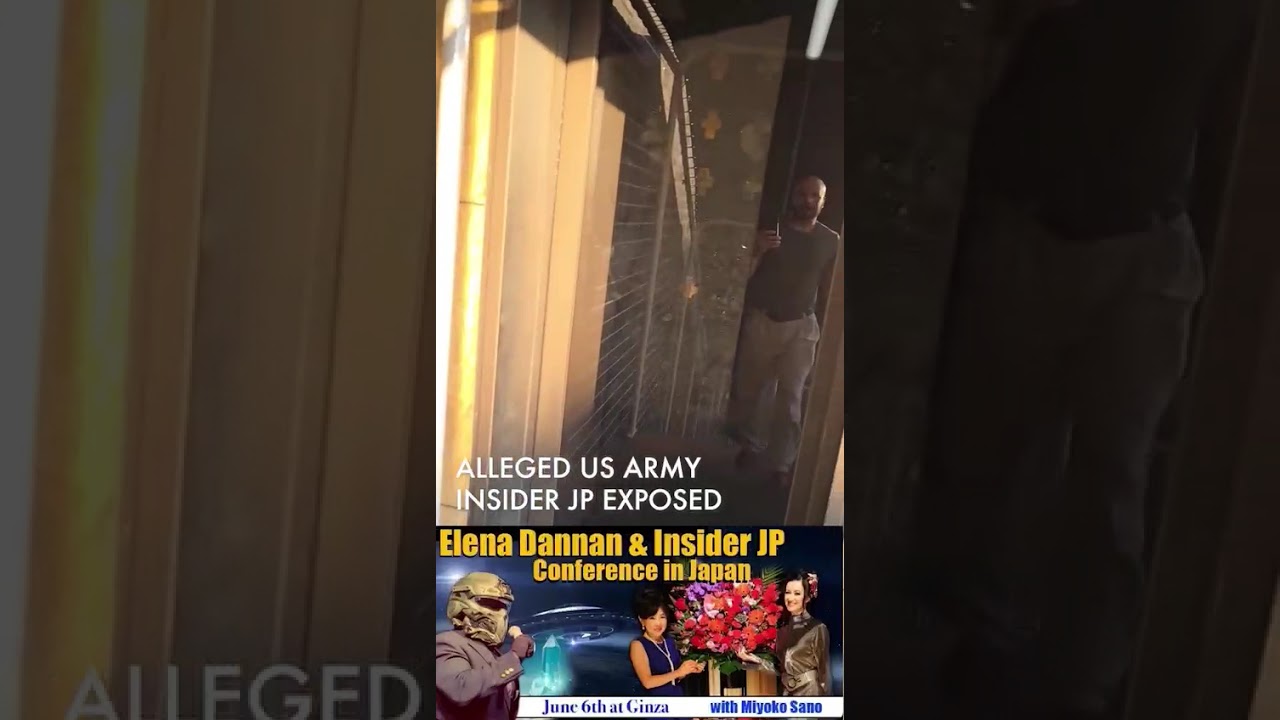 Alleged US Army insider JP exposed (Tokyo, June 5, 2025)  米軍インサイダーJP疑惑が暴露される（東京、2025年6月5日）