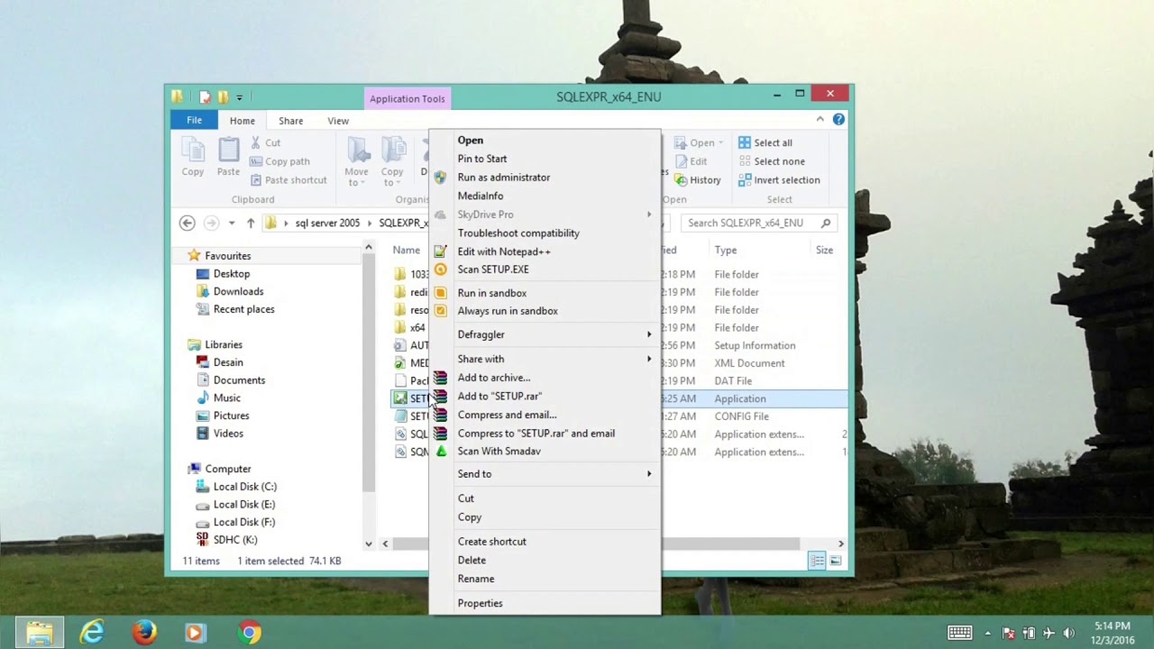 How To Fix Error Setup Account Privilege Error SQL Server 2017 ||