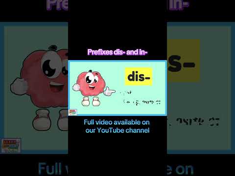 Prefixes dis- and in-