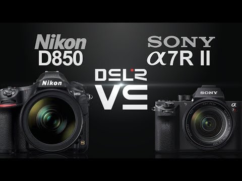 Nikon D850 vs Sony alpha a7R II