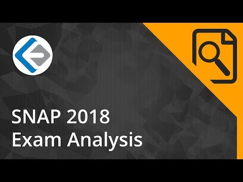 Analysis of SNAP 2018 Exam Video Lecture - CAT