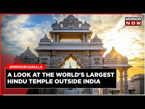 Akshardham New Jersey | Glimpse Of World's Largest Hindu Temple Outside India | English News