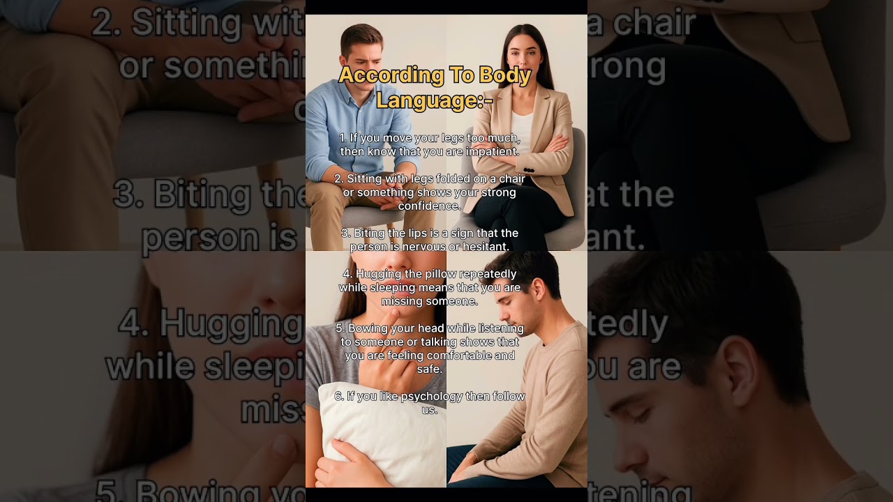 6 Powerful Body Language Signs Explained by Psychology