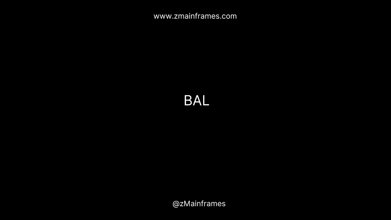 What's BAL in mainframes.