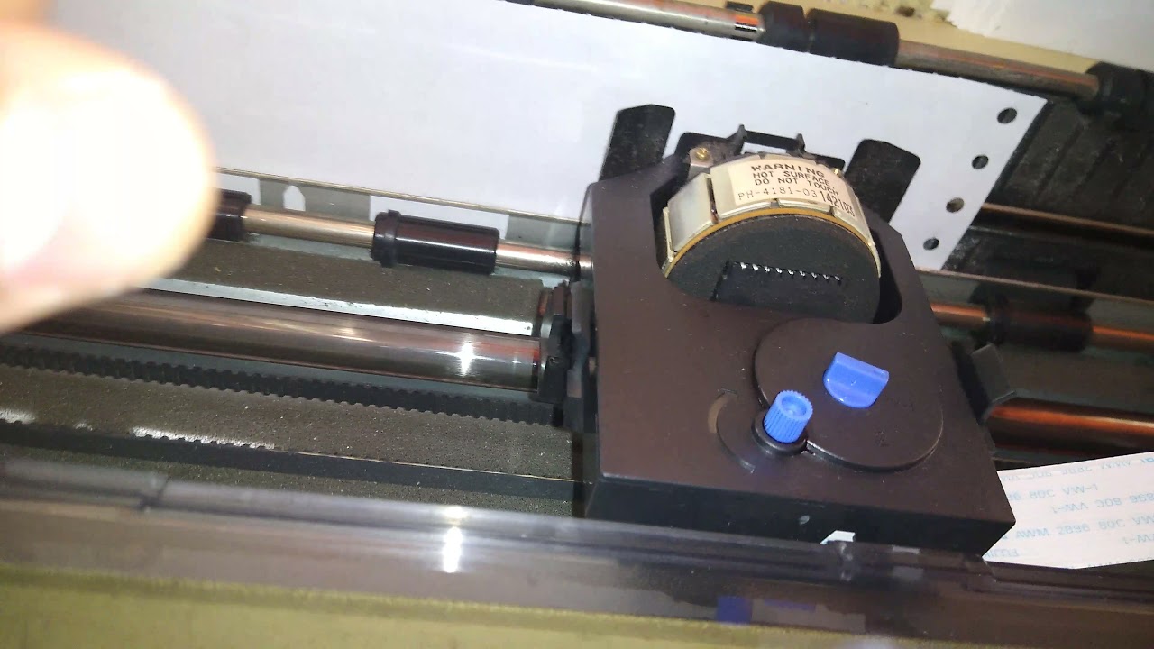 Dot Matrix Printer Demonstration (4K)