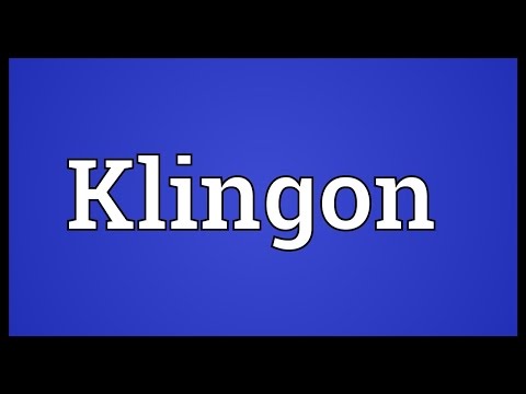 Klingon Meaning