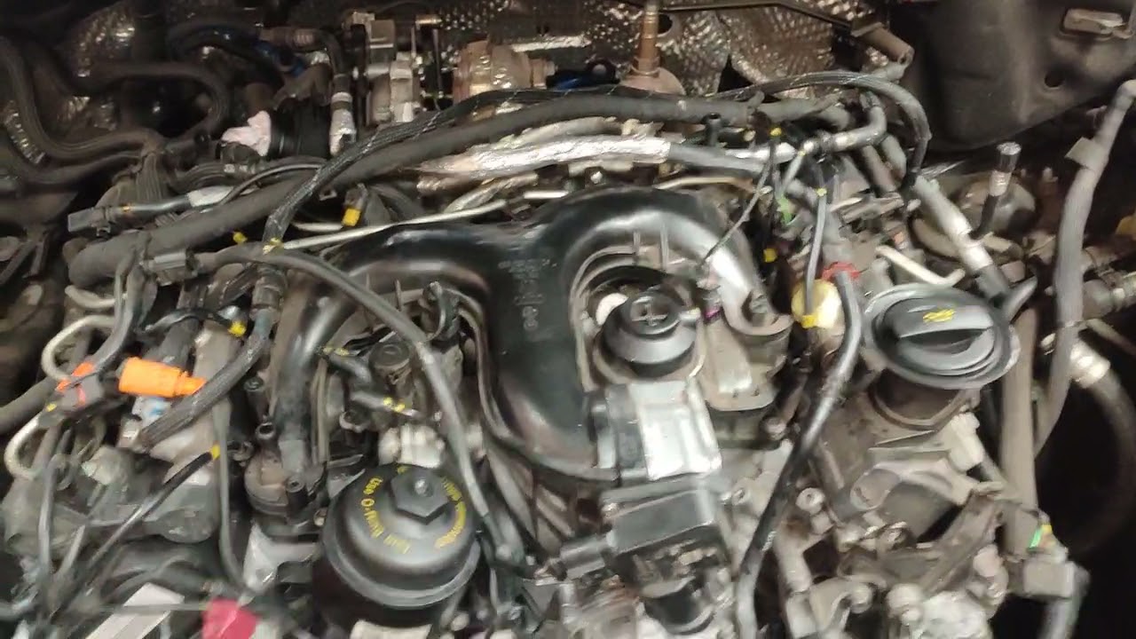 Porsche Cayenne Diesel - Coolant leaking repairs Part8(Pressure testing before final assembly)