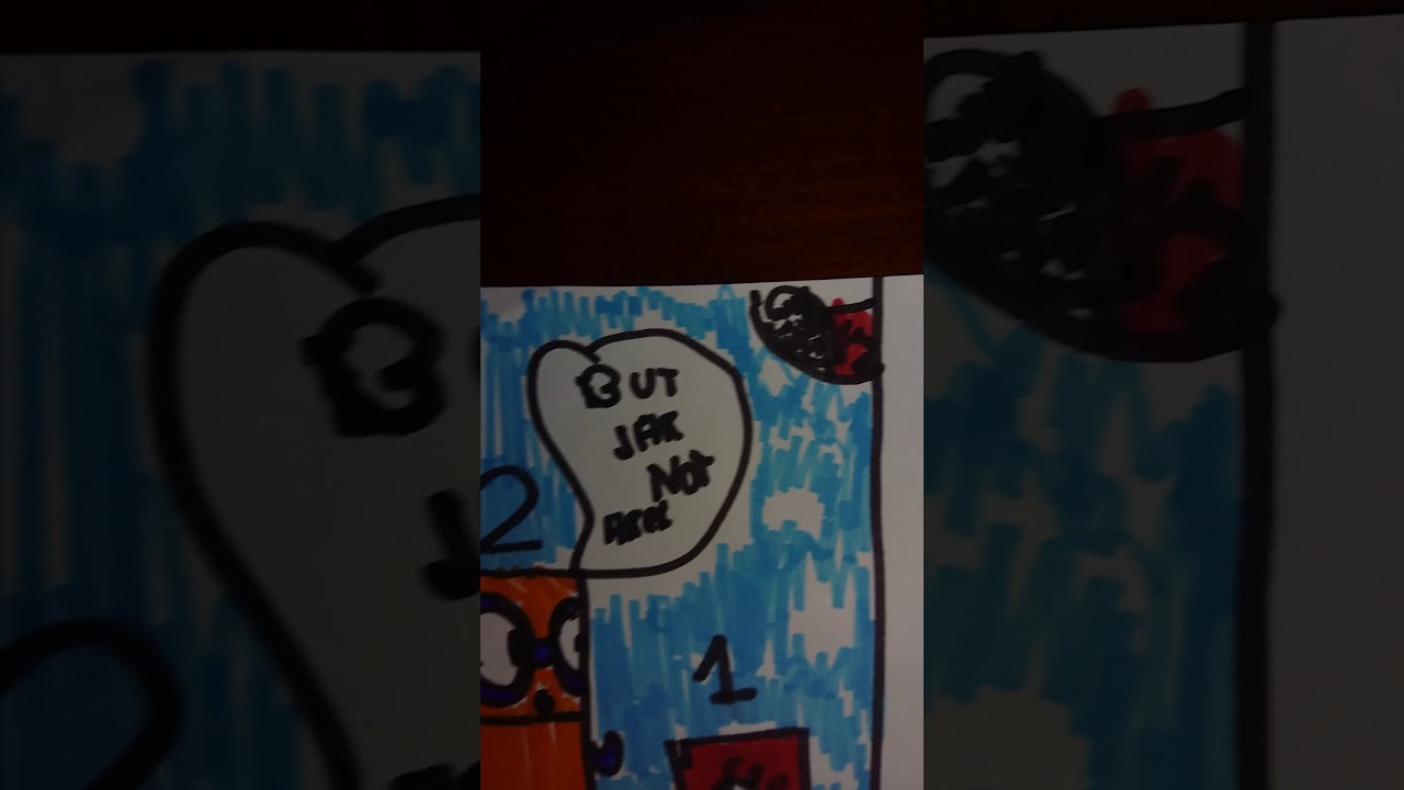 Numberblocks comic what is three hug a four ?