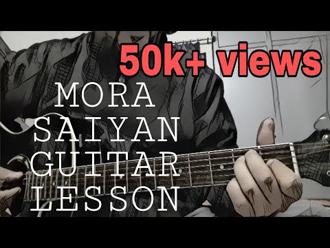 Mora saiyan chords and rhythm tutorial