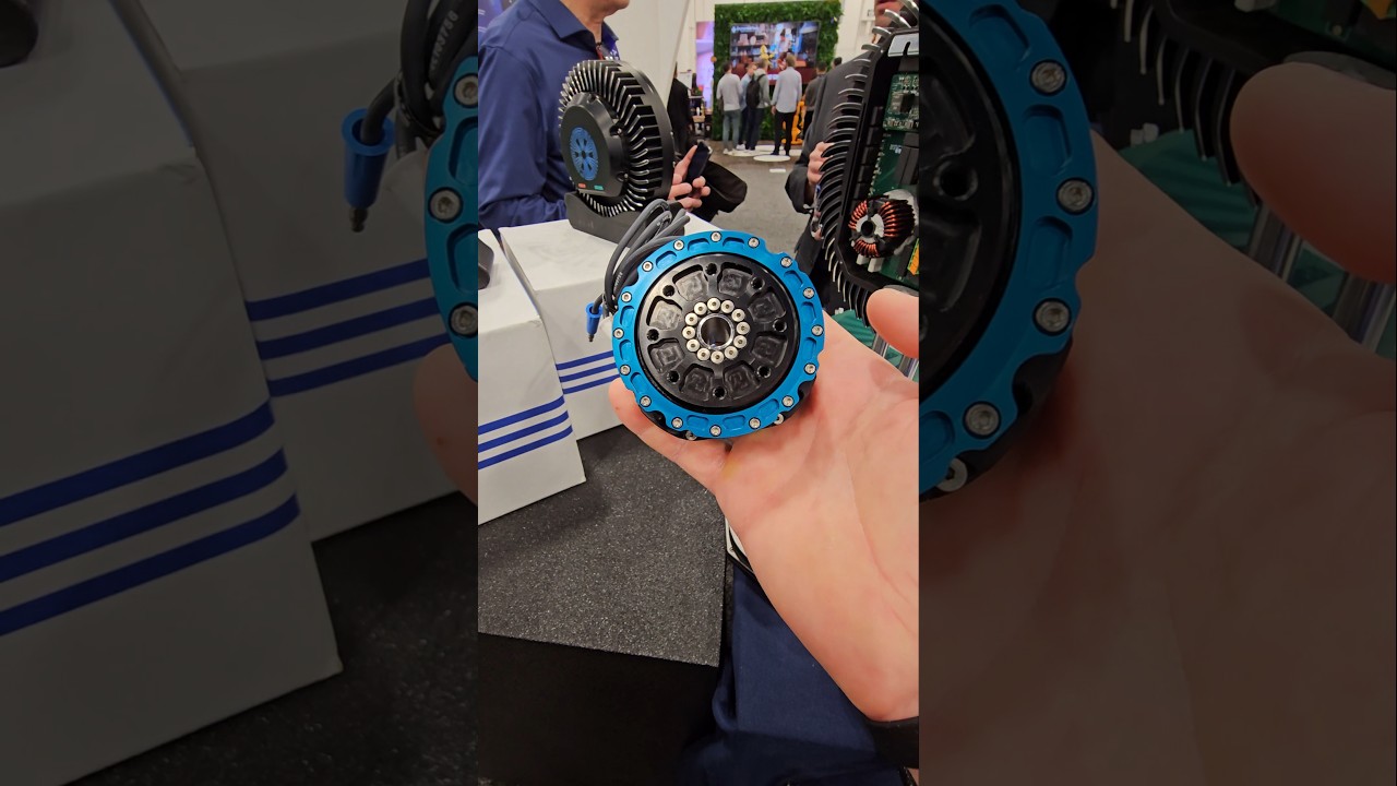 The Future of Electric Motors Printed Cuircuit Board as Stator #shorts #electric #motor