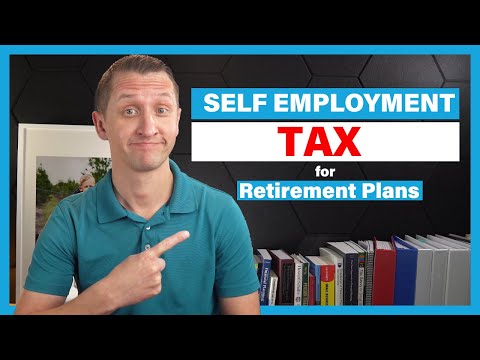 How to calculate SELF EMPLOYMENT TAX deduction for retirement plans [SEP IRA + Solo 401k]