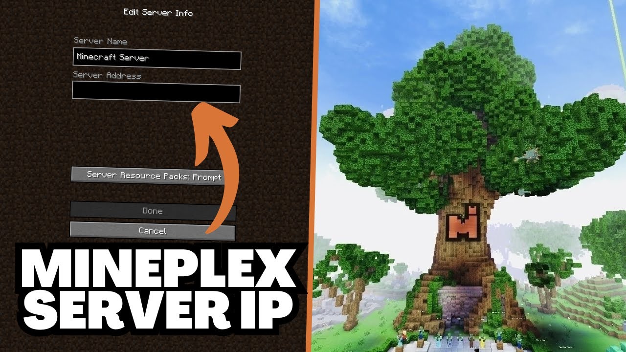 Mineplex Server IP Address 2026 | Mineplex is Back!