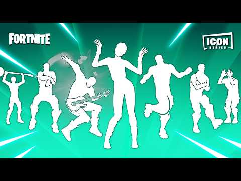MOST ICONIC FORTNITE DANCES AND EMOTES (1 HOUR Of EPIC EMOTES)