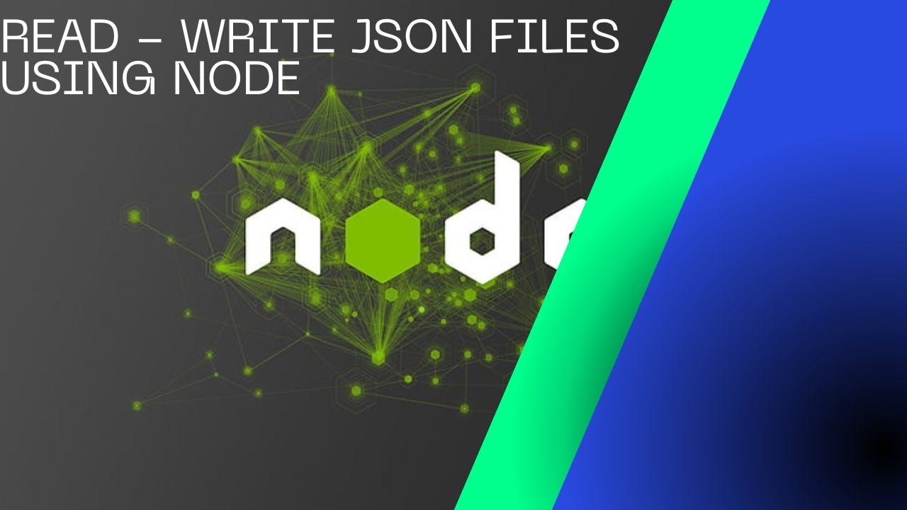 Read-write JSON files using Node.js | Read-write files using node.js | #programming #coding