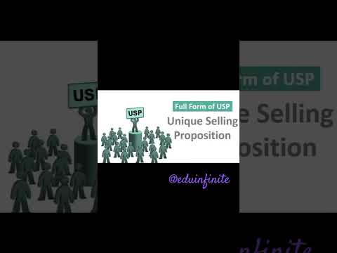 Full form of USP #usp #uniqueshorts #shortsfeed #motivation #ed#shorts