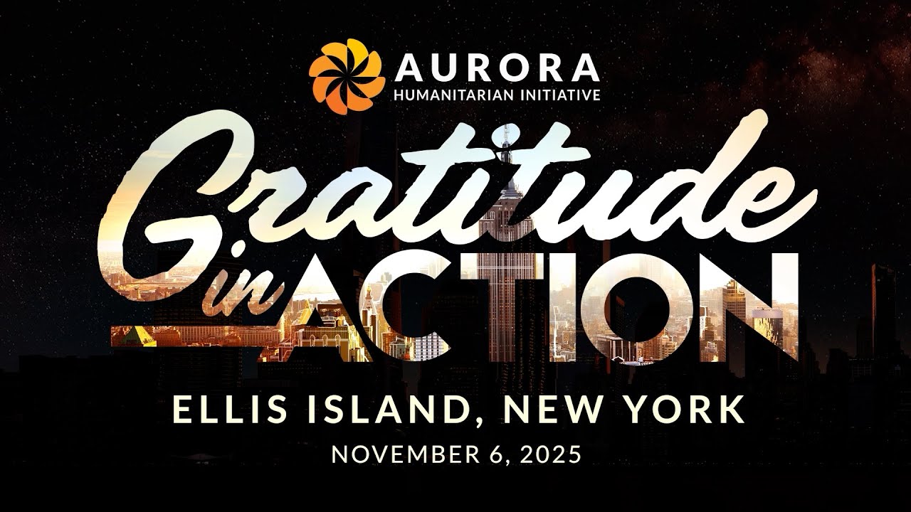 Highlights from the 2025 Aurora Prize Ceremony