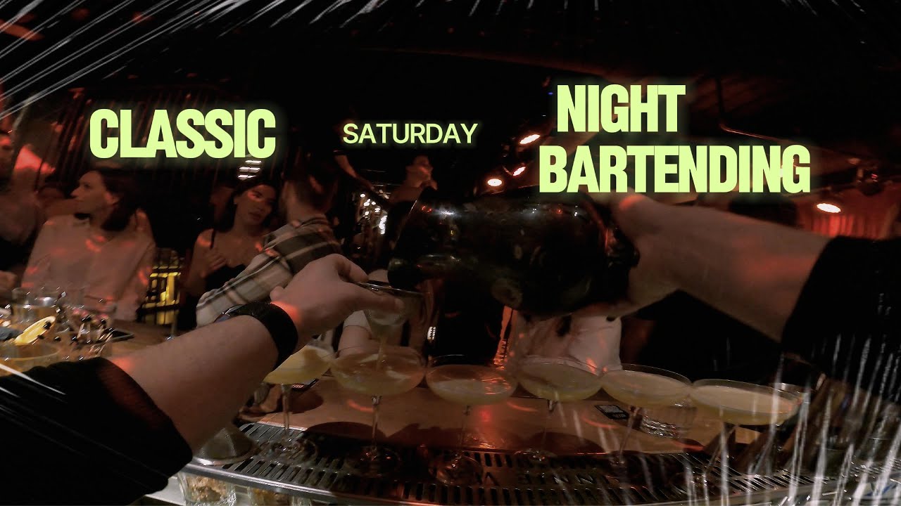 Pov: Classic Saturday Night Bartender
