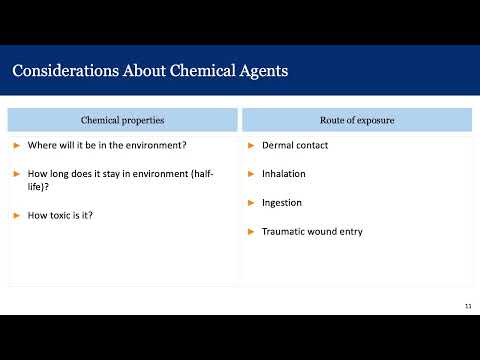 Deliberate Events Involving Chemical Agents: Acute Outcomes