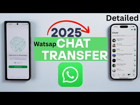 Transfer Whatsapp Messages From old android to New Android phone | How to Backup Whatsapp Chats 2025