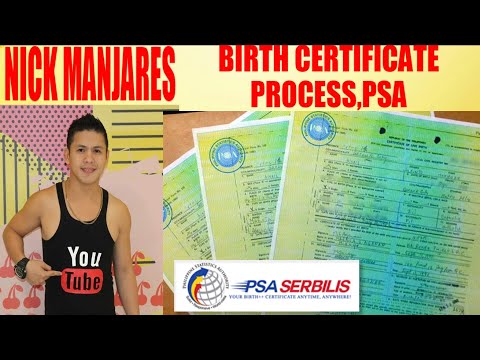 Birth Certificate PSA Process