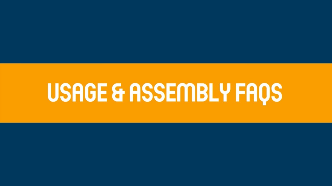 Water Rokit - Usage & Assembly FAQs