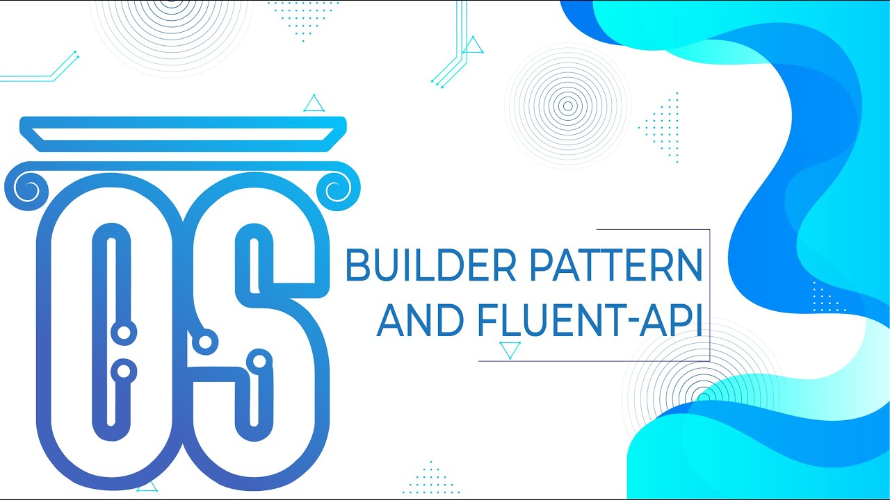 Java Builder Pattern and Fluent-API - how to create complex objects with Java