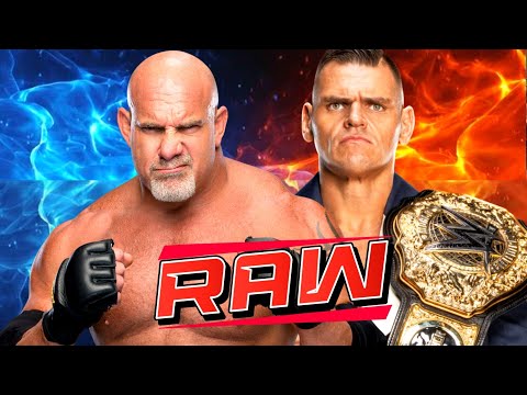 Goldberg Vs Gunther WWE Raw Netflix World Heavy Weight Championship Full Match