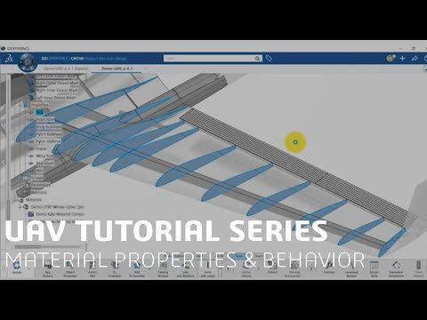 Material Properties & Material Behavior on the 3DEXPERIENCE Platform | SIMULIA UAV Tutorial (10/18)