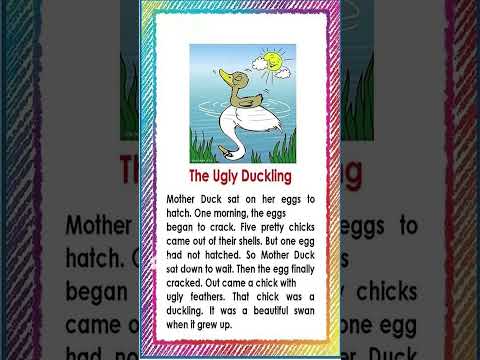 The Ugly Duckling | Learn English Through Story | Listen, Read And Practice