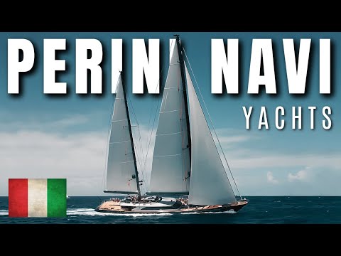 INSIDE Tour Of 5 MOST Iconic Perini Navi Yachts Of Italian Sailing Masterpieces !