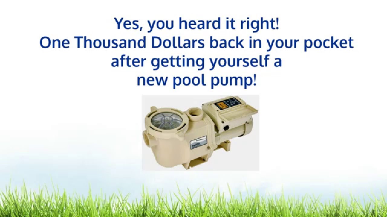 How to Replace Pool Pump and Get $1000 Rebate & Save 70% on Energy Consumption