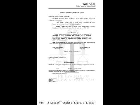 Legal Forms Samples//The Law Firm of Talampas and Associates