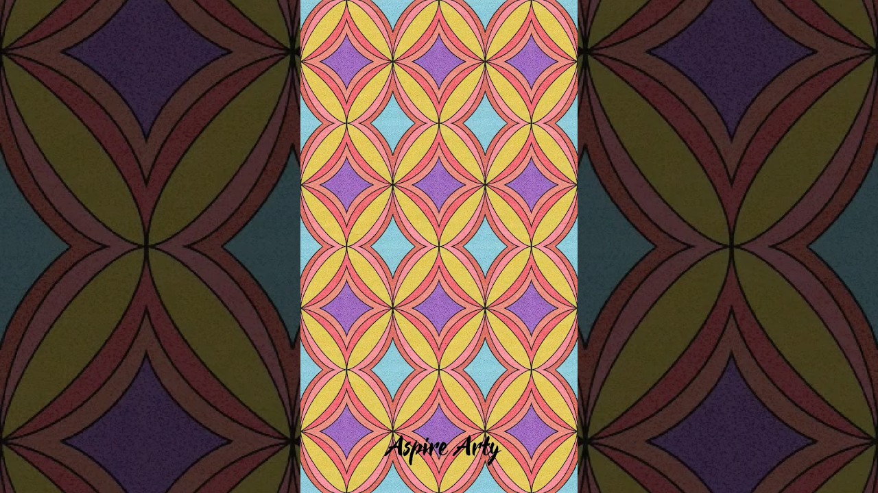 How to Create Easy Seamless Pattern Using Procreate #digitalart #fun #simple #quick #art #tips #easy