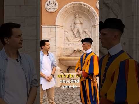 Quels sont les grades au sein de la Garde #Suisse Pontificale 🇻🇦🇨🇭 ? #histoire #armée #Pape #vatican